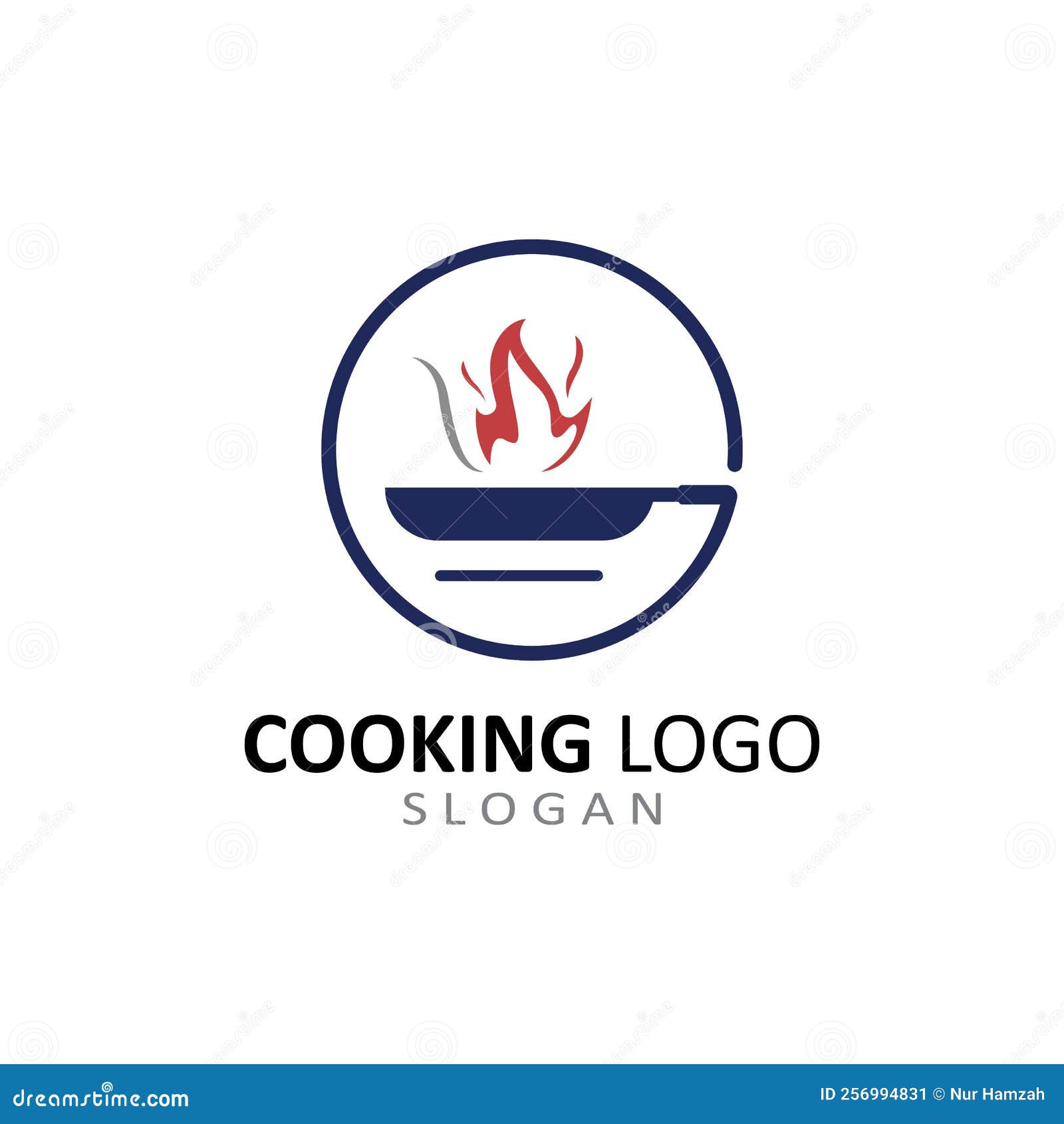 Utensils Logo for Cooking with Concept Vector Template Stock Vector ...