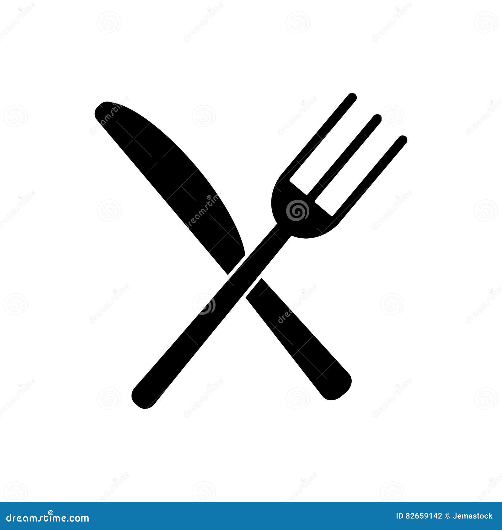 Utensils Kitchen Crossed Fork and Knife Pictogram Stock Vector ... Utensils Kitchen Crossed Fork and Knife Pictogram Stock Vector ...