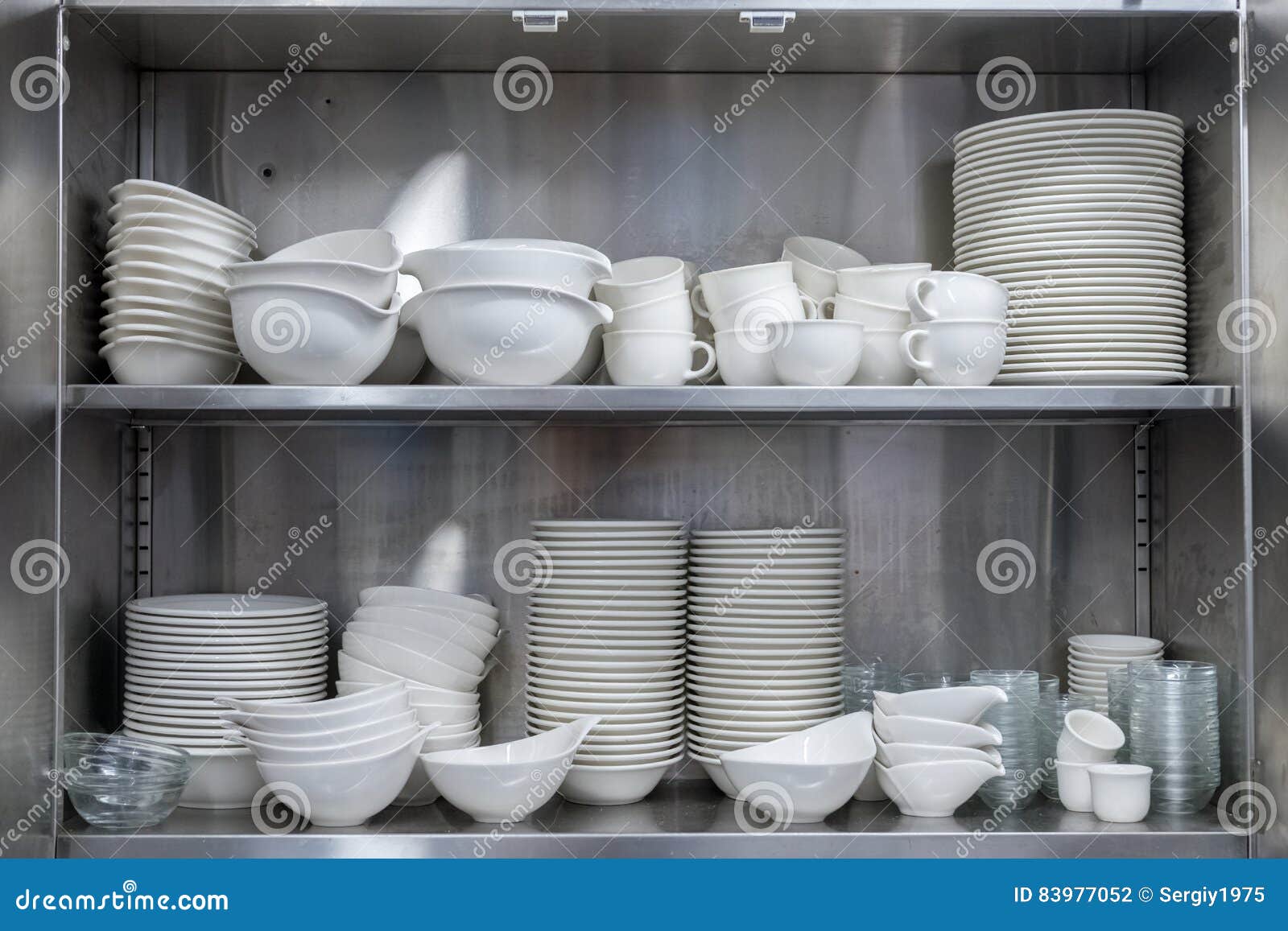 Utensils in the Kitchen Cupboard Stock Photo - Image of empty ...