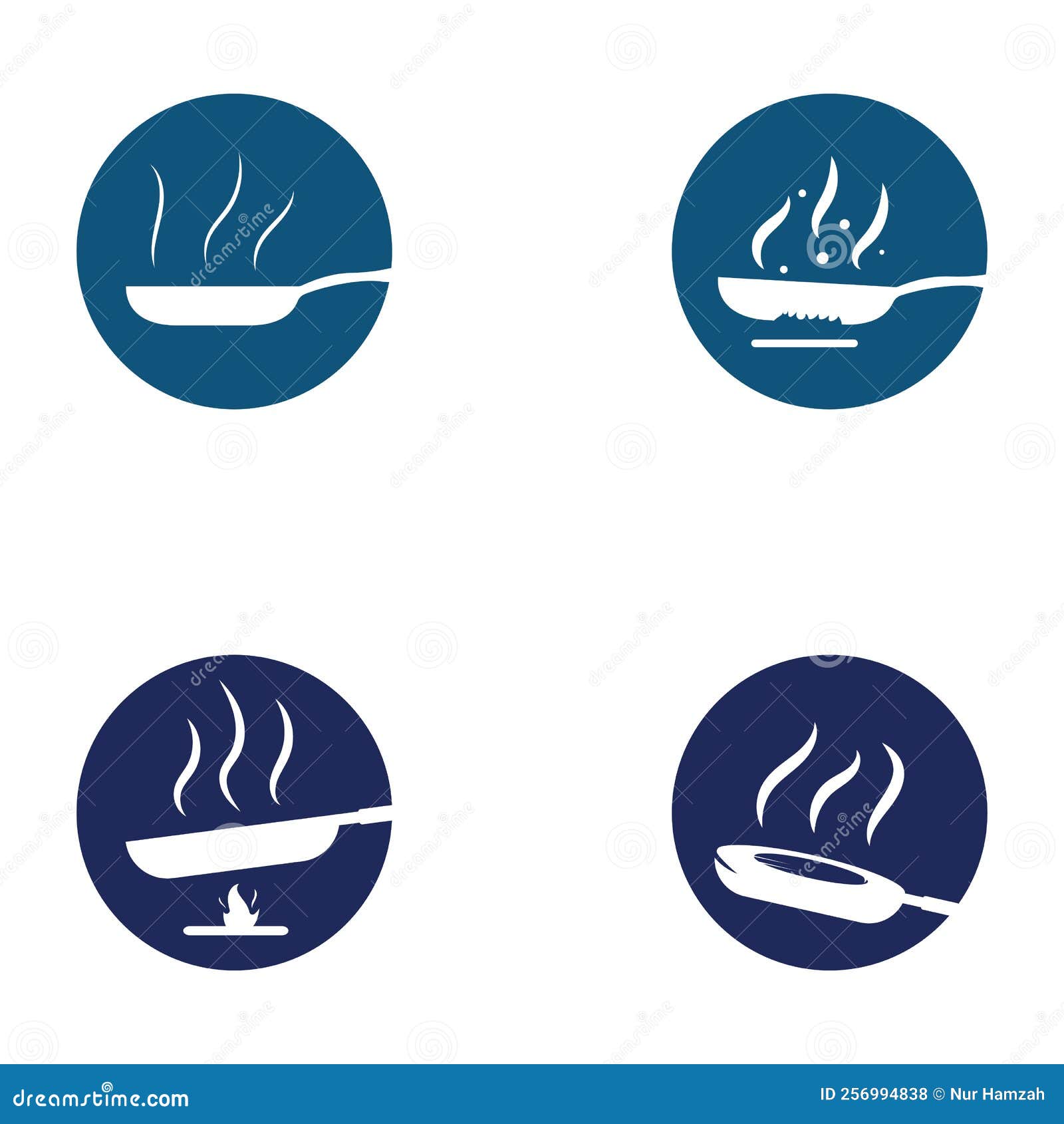 Utensils Logo for Cooking with Concept Vector Template Stock Vector ...
