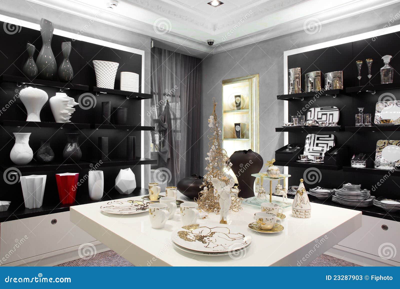 Utensils shop stock image. Image of cutlery, decoration - 23287903