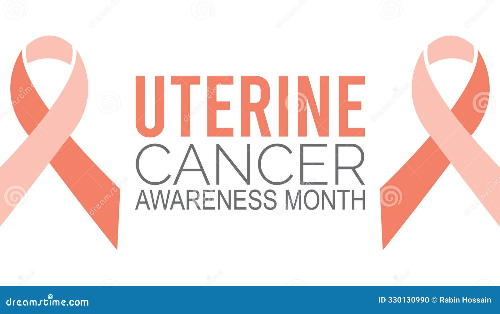 Uterine Cancer Awareness Month. Hope Phrase. Black Woman With Flowers ...