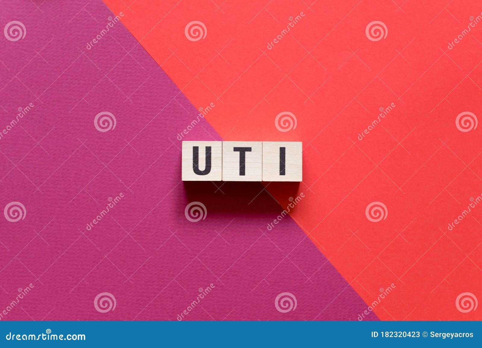 UTI word concept on cubes stock image. Image of medicine - 182320423