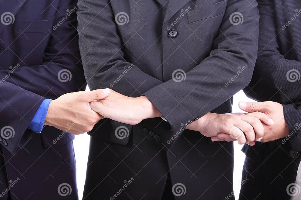 Utilisez La Main Pour L'union Ensemble Photo stock - Image du ...