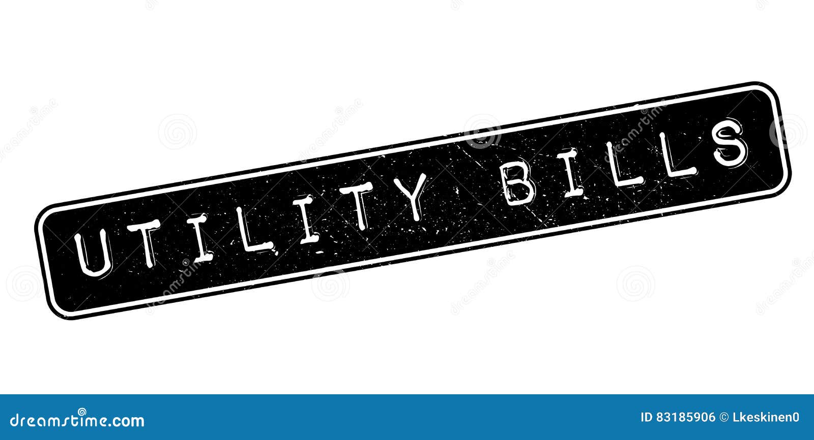 Utility Bills rubber stamp stock illustration. Illustration of receipt ...