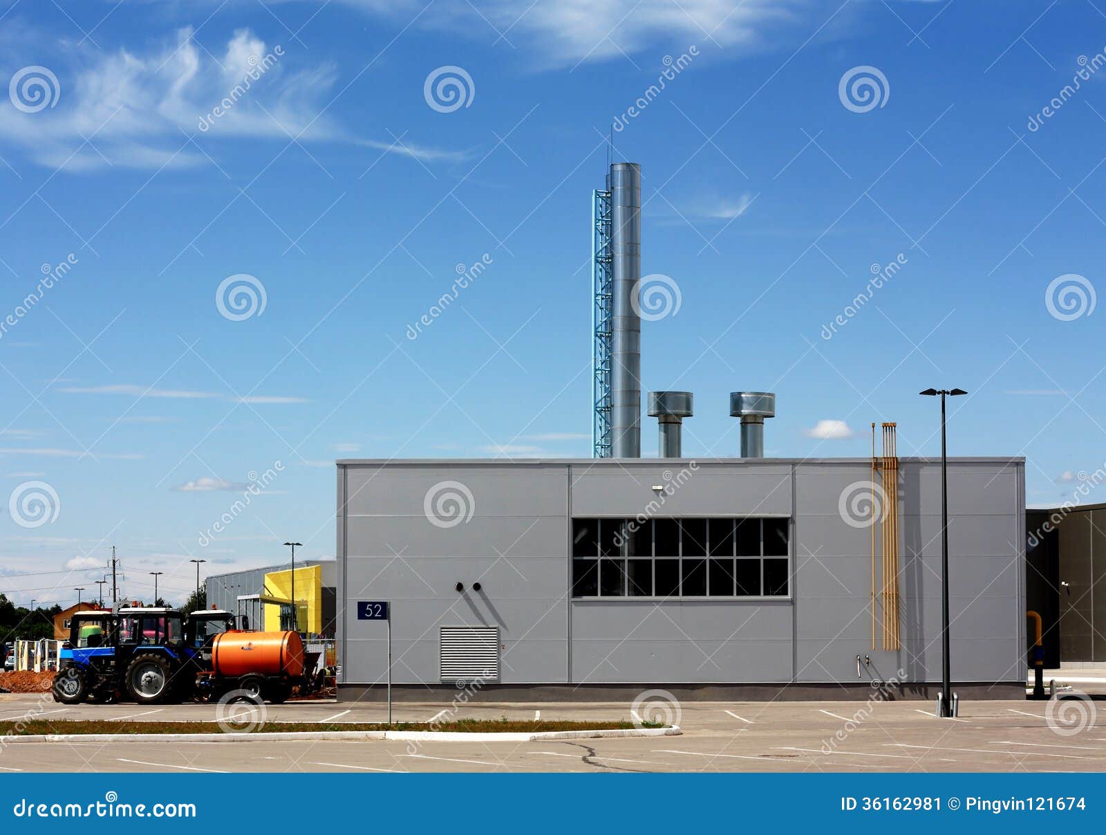 Utility building stock image. Image of technical, utility - 36162981