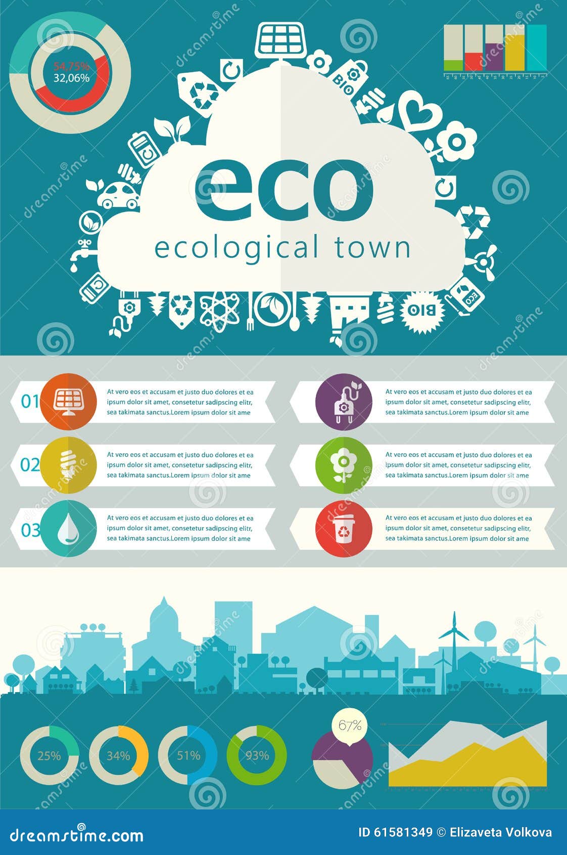 Utility infographics stock vector. Illustration of poster - 61581349