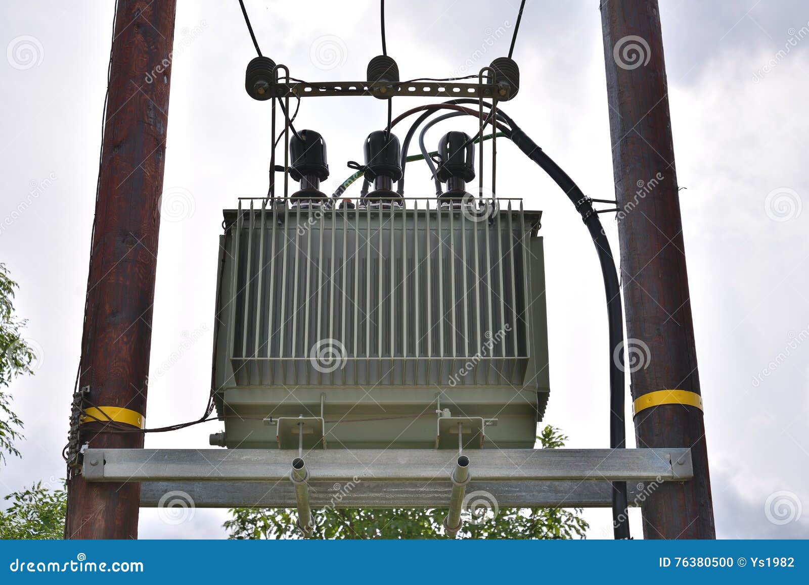 Electricity Transformer Stock Photo | CartoonDealer.com #142038972