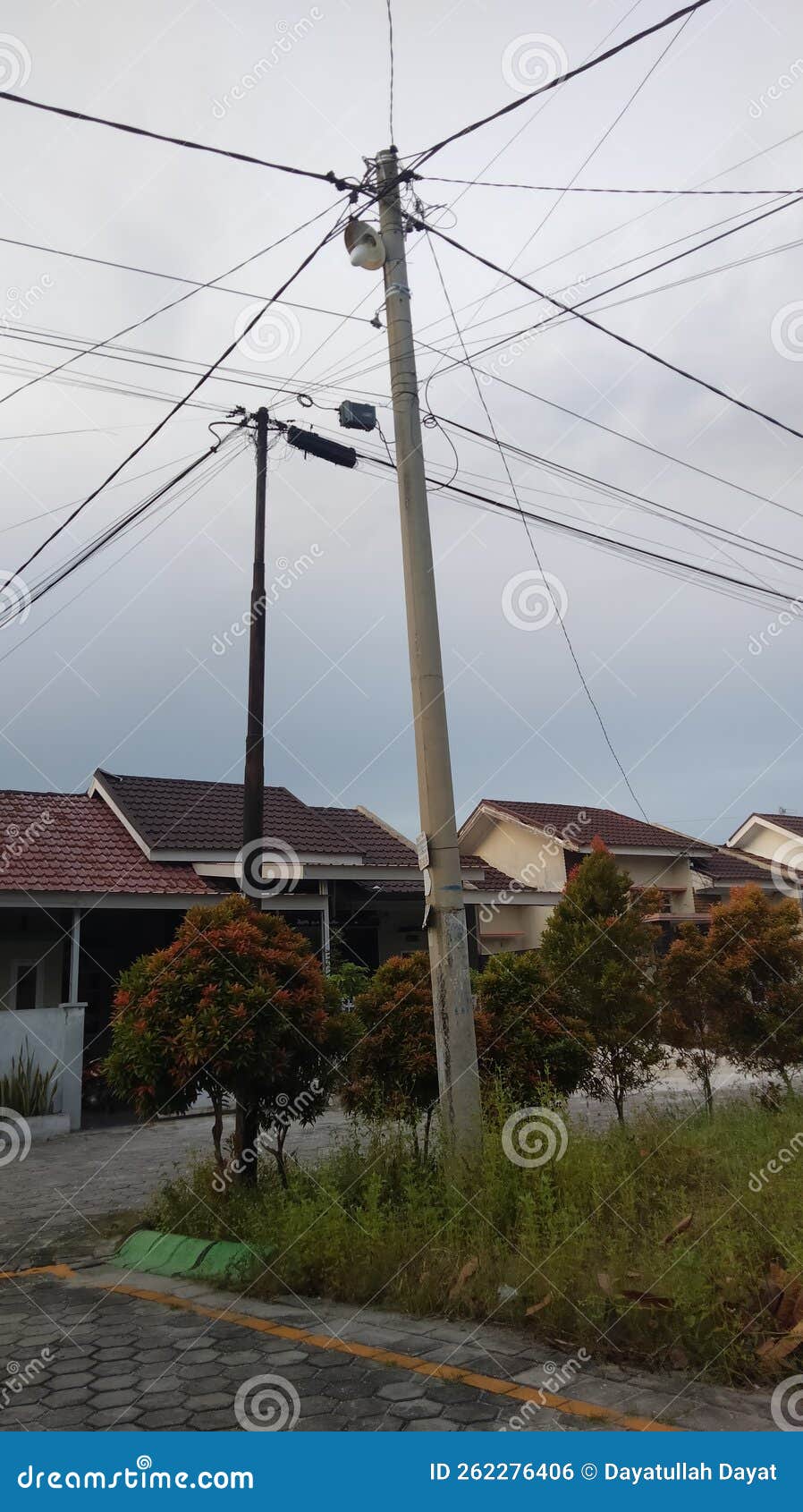 A Utility Pole is a Pole that Supports Utility Network Cables, Such As ...
