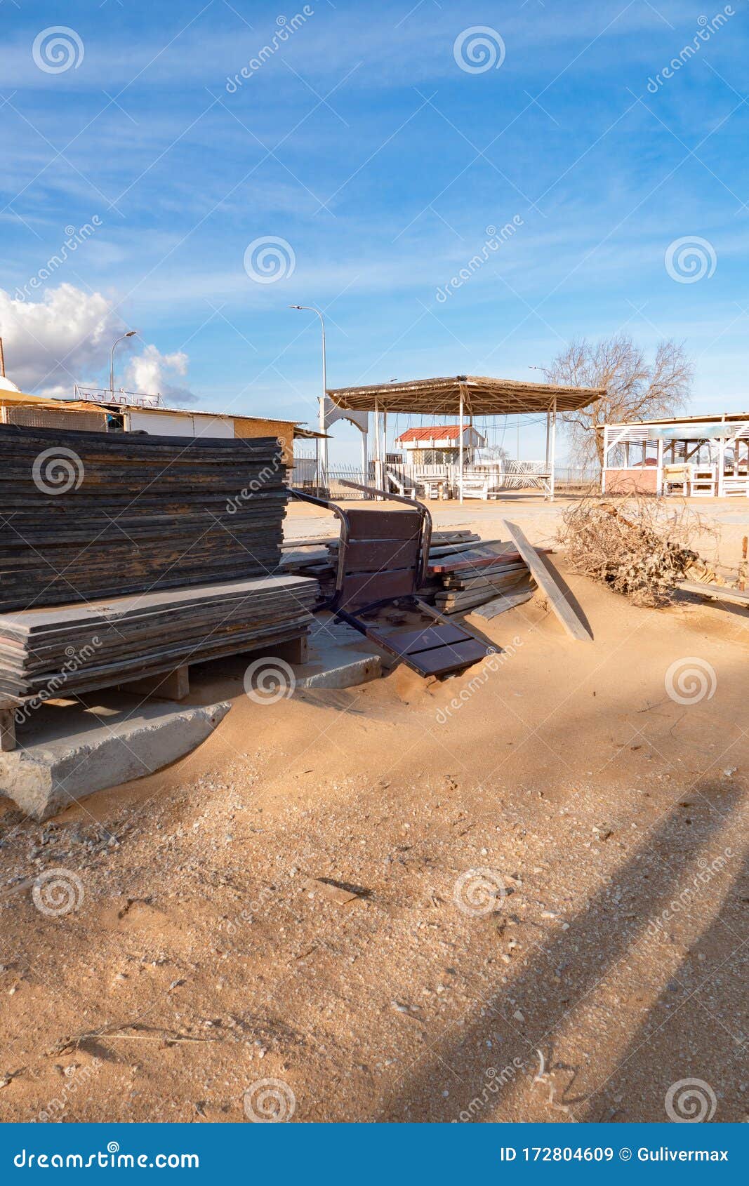 Utility Rooms and Building Materials at the Construction Site Stock ...