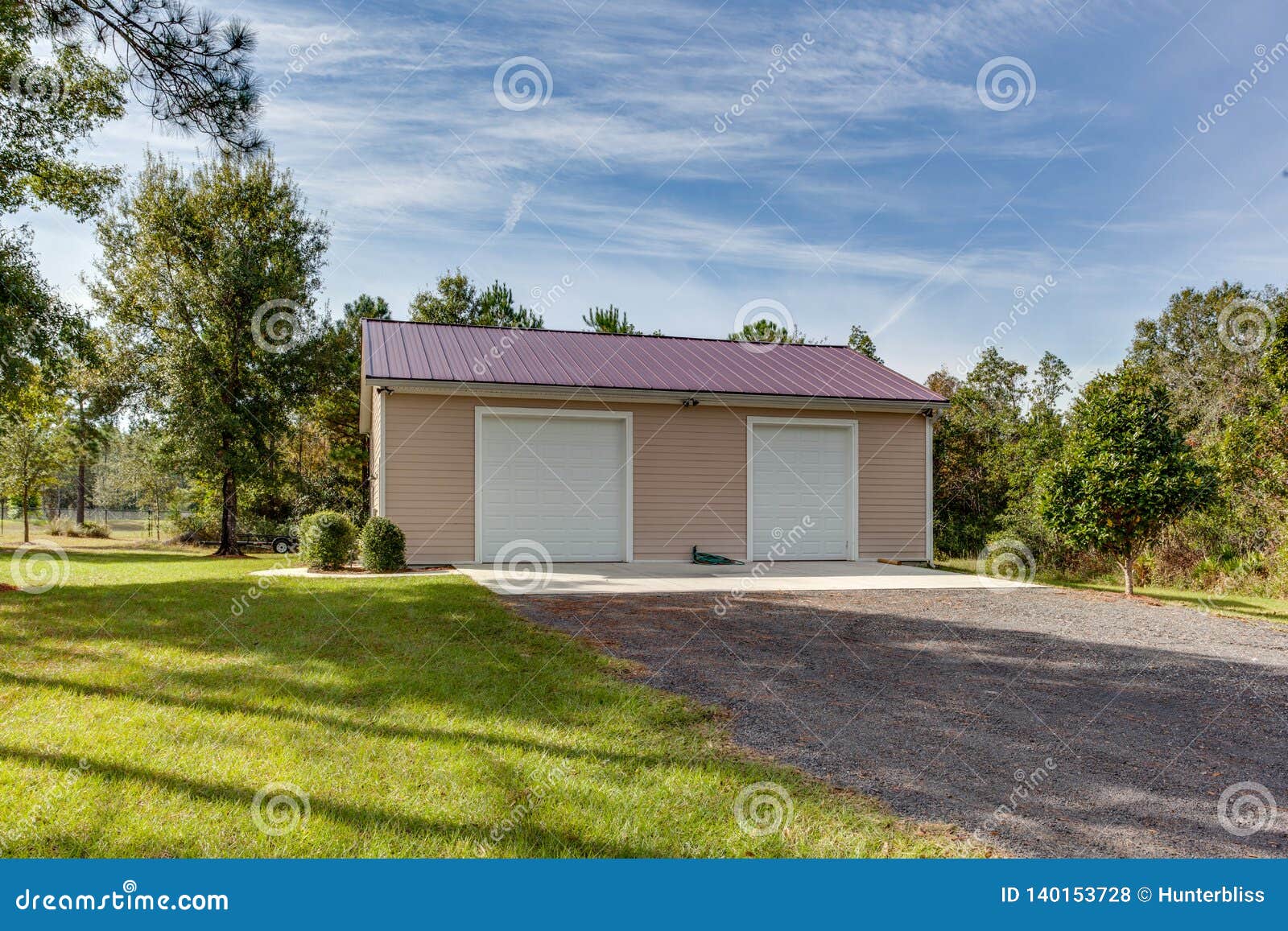 Utility Shed in Back Yard Storage Space Small Building DIY Construction ...