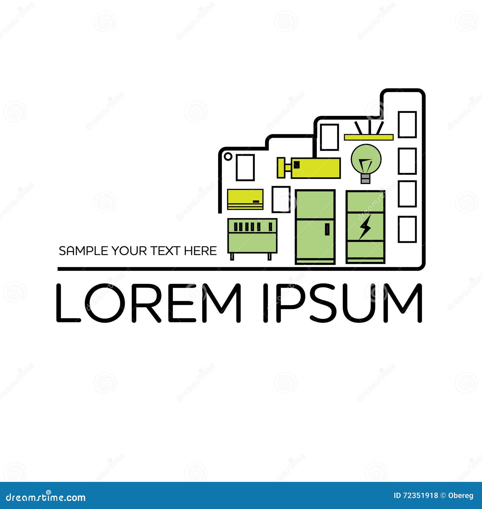 Utility Systems Creative Logo Stock Vector - Illustration of control ...