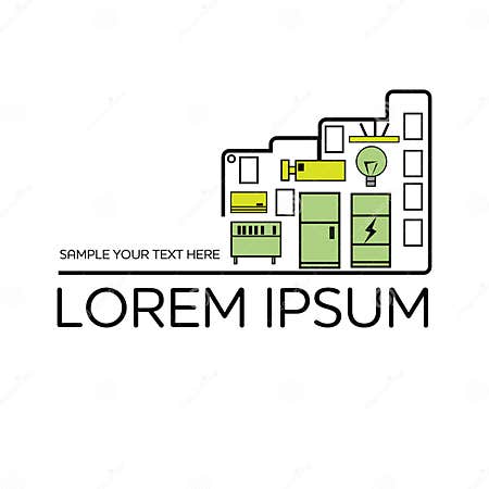 Utility Systems Creative Logo Stock Vector - Illustration of control ...