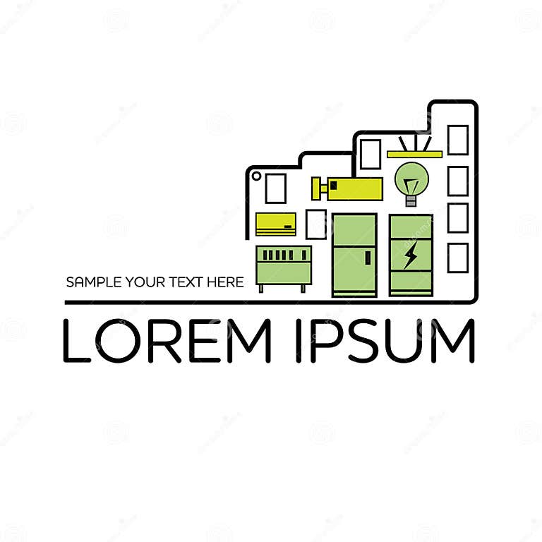 Utility Systems Creative Logo Stock Vector - Illustration of control ...