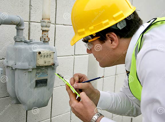 Utility worker stock image. Image of skilled, worker, male - 4428693