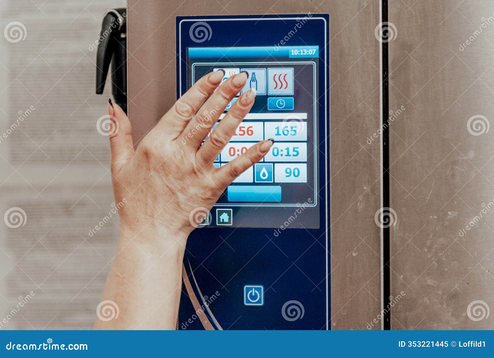 Utility Worker Restaurant Press Button Fridge Control Panel, Cook ...