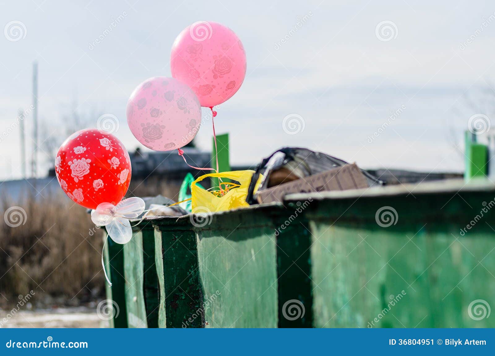 Utilization of balloons. stock image. Image of balloons - 36804951