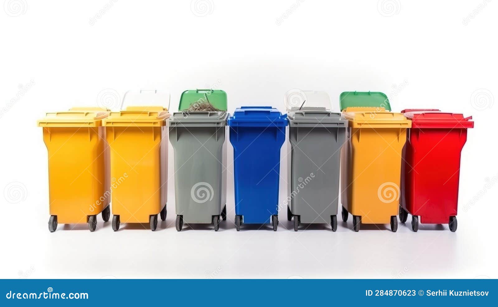 Utilization of Garbage, Waste. Ecological Concept of Separate ...