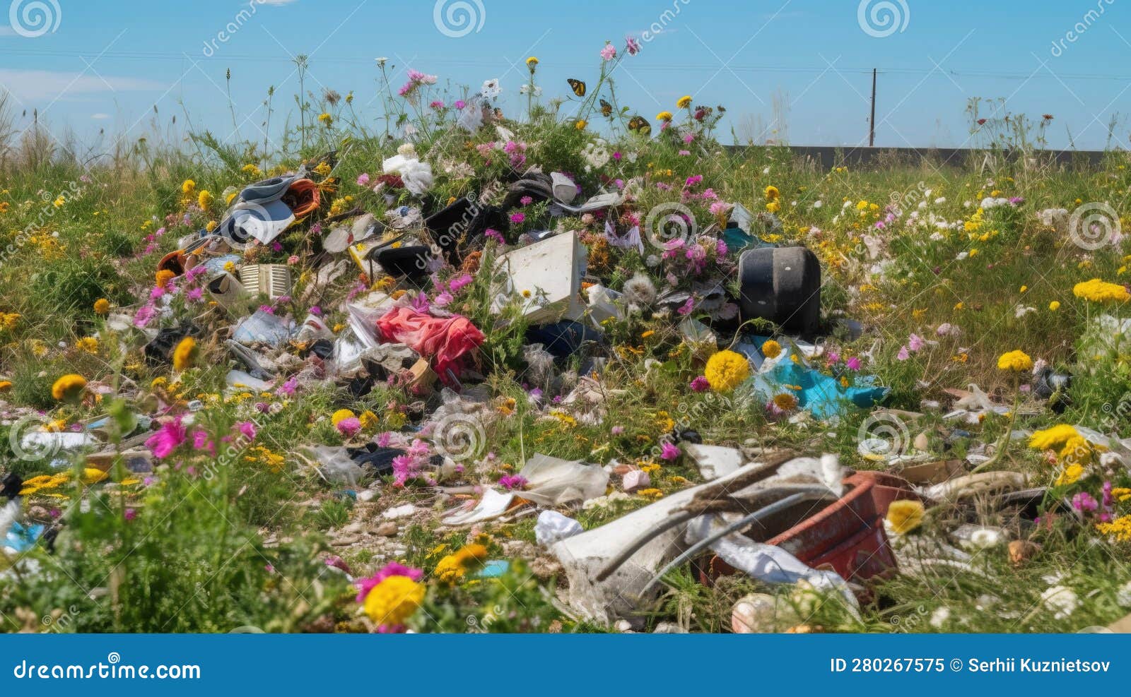 Utilization of Garbage, Waste. Ecological Concept of Separate ...