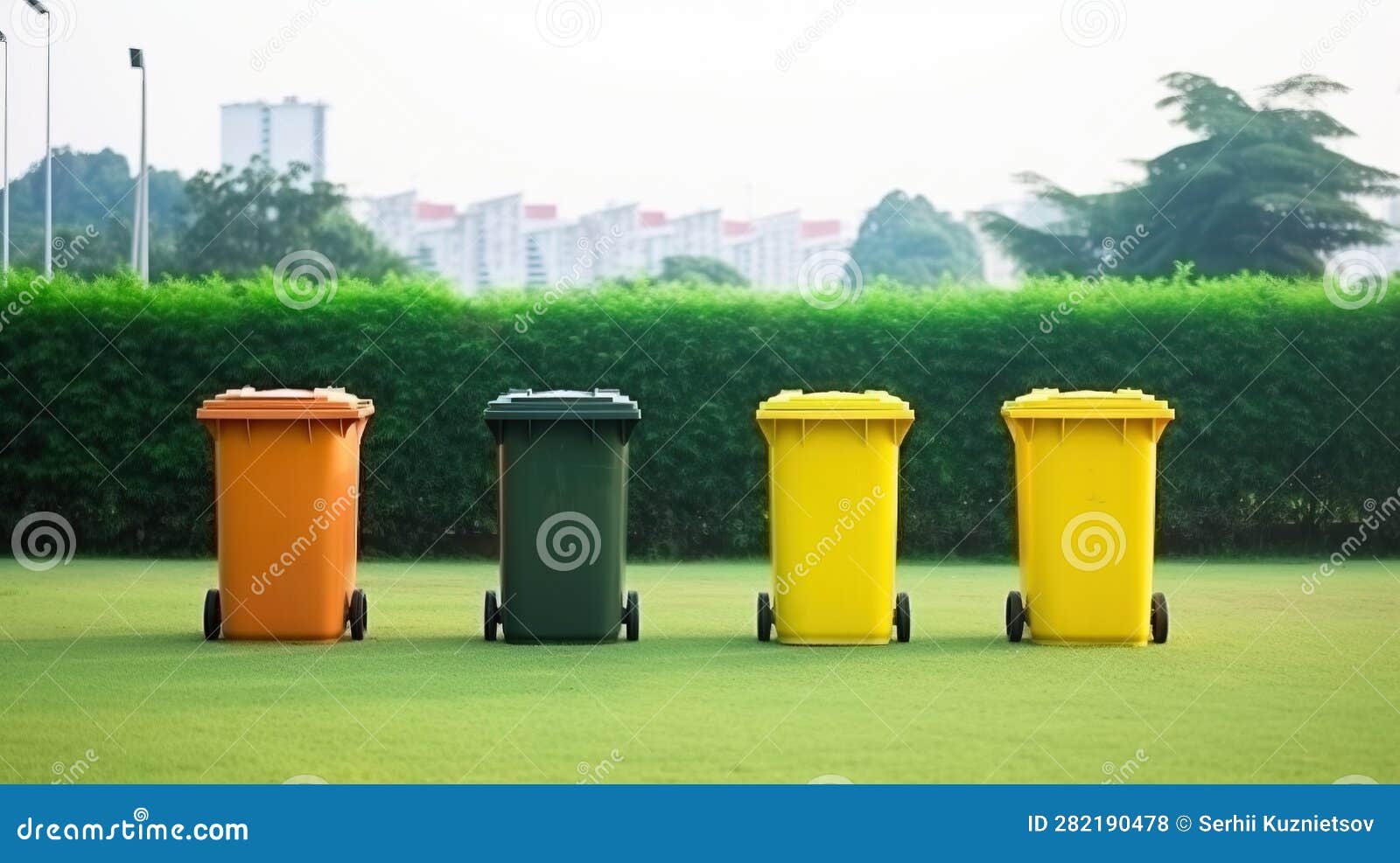 Utilization of Garbage, Waste. Ecological Concept of Separate ...