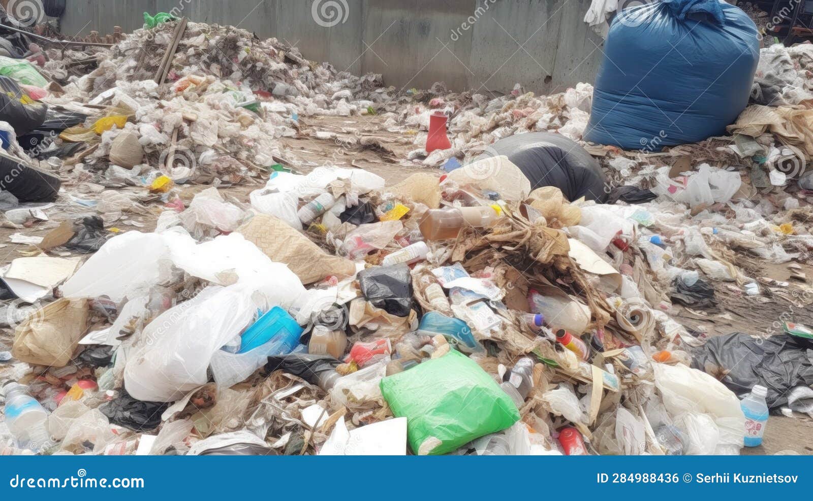 Utilization of Garbage, Waste. Ecological Concept of Separate ...