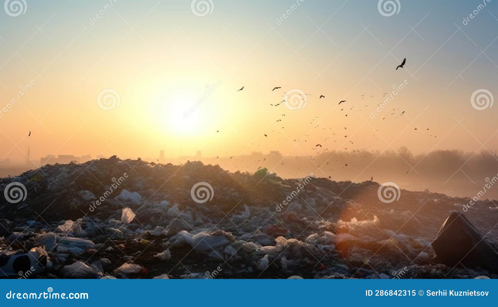 Utilization of Garbage, Waste. Ecological Concept of Separate ...