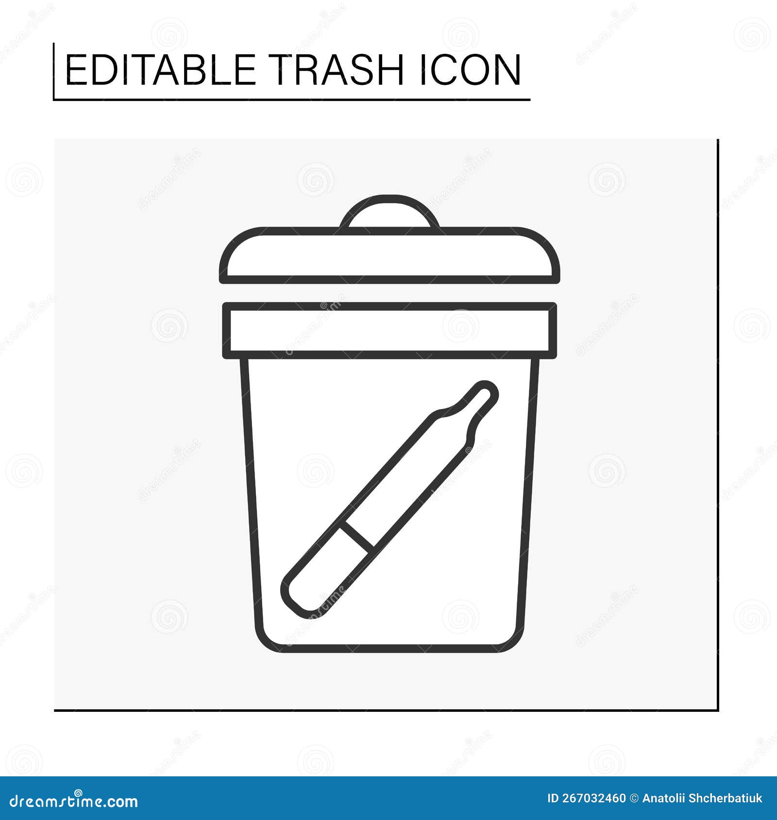 Utilization line icon stock vector. Illustration of icon - 267032460