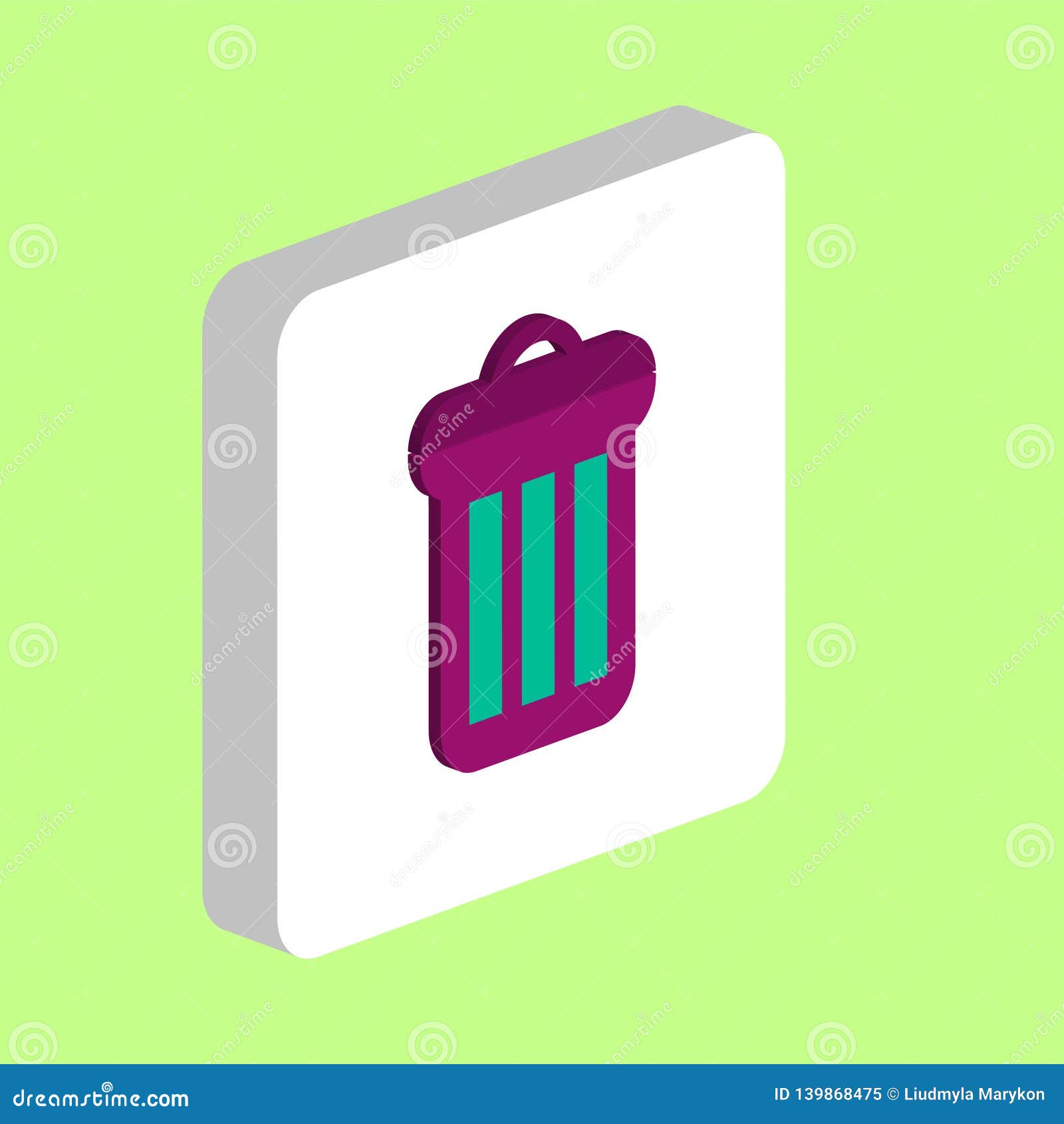 Utilize, Rubbish Bin Computer Symbol Stock Vector - Illustration of ...