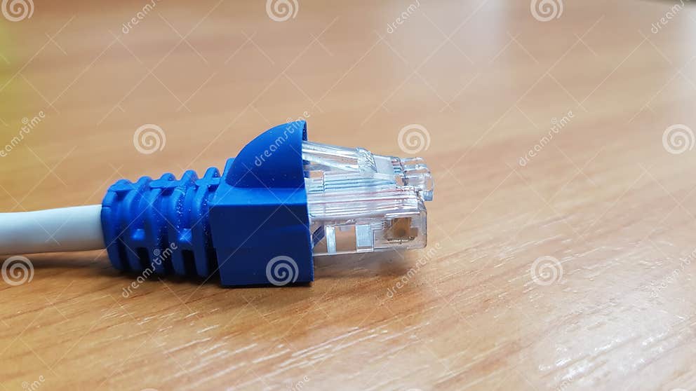 UTP Cable for computer stock image. Image of network - 126595851