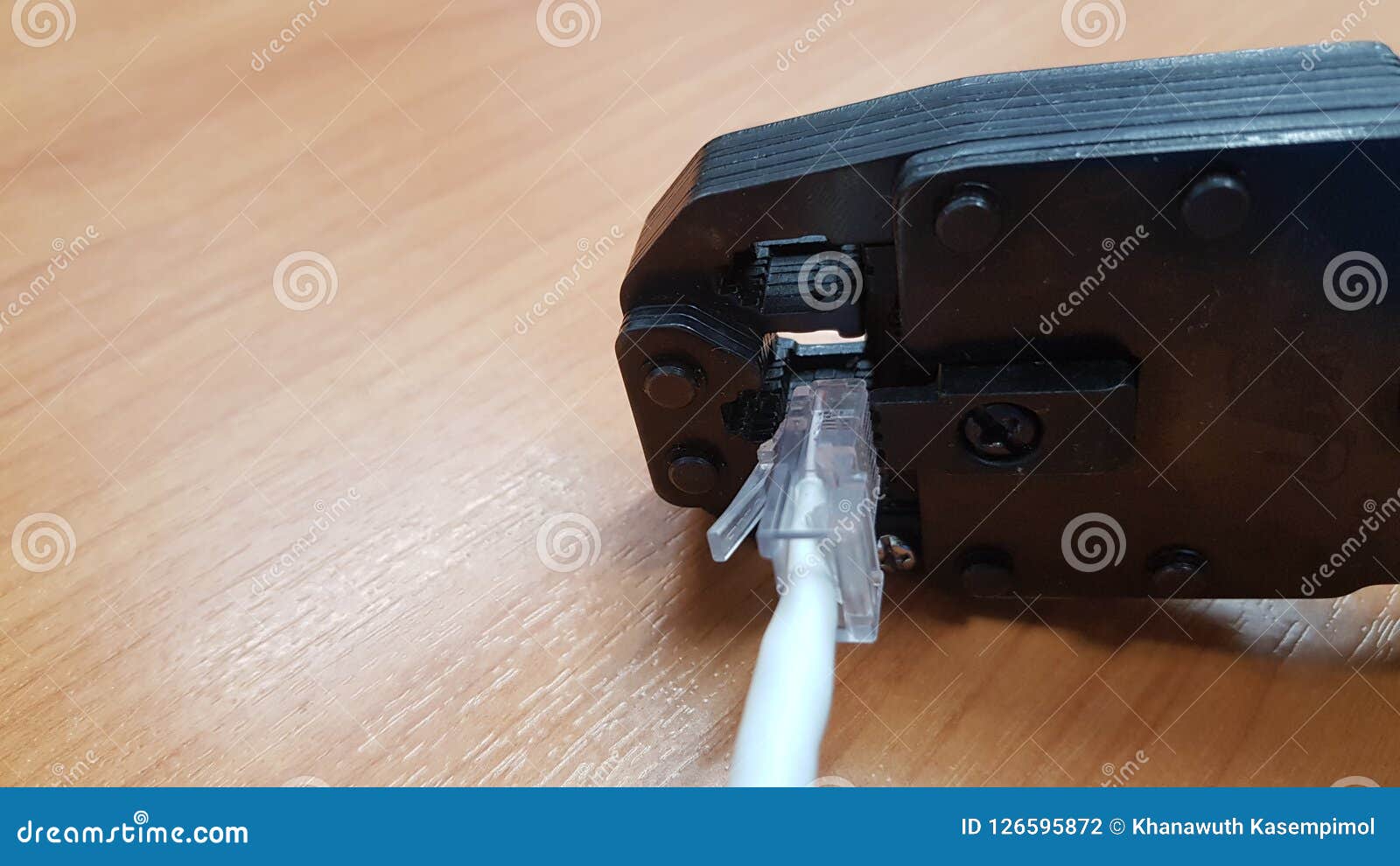 UTP Cable how to stock photo. Image of computer, cable - 126595872