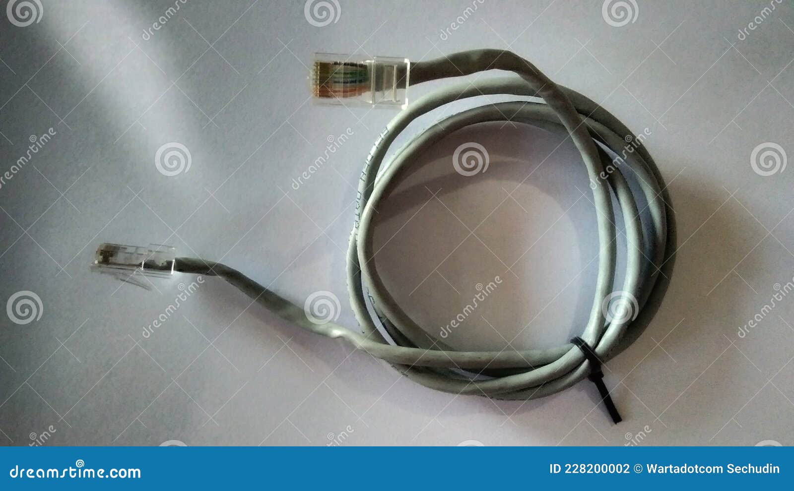 Utp cable straight stock photo. Image of jewellery, straight - 228200002