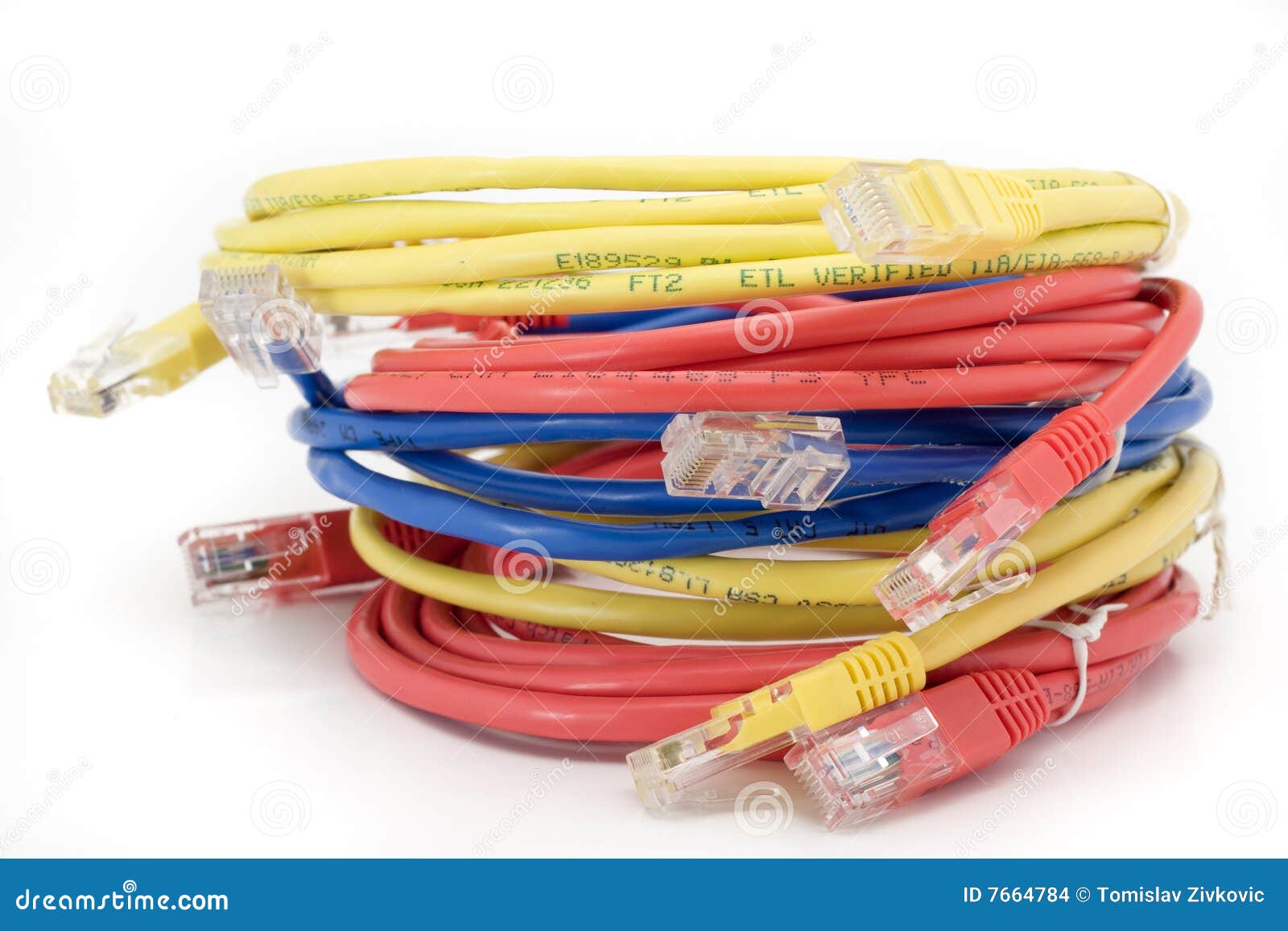 Utp cables stock photo. Image of wired, internet, macro - 7664784