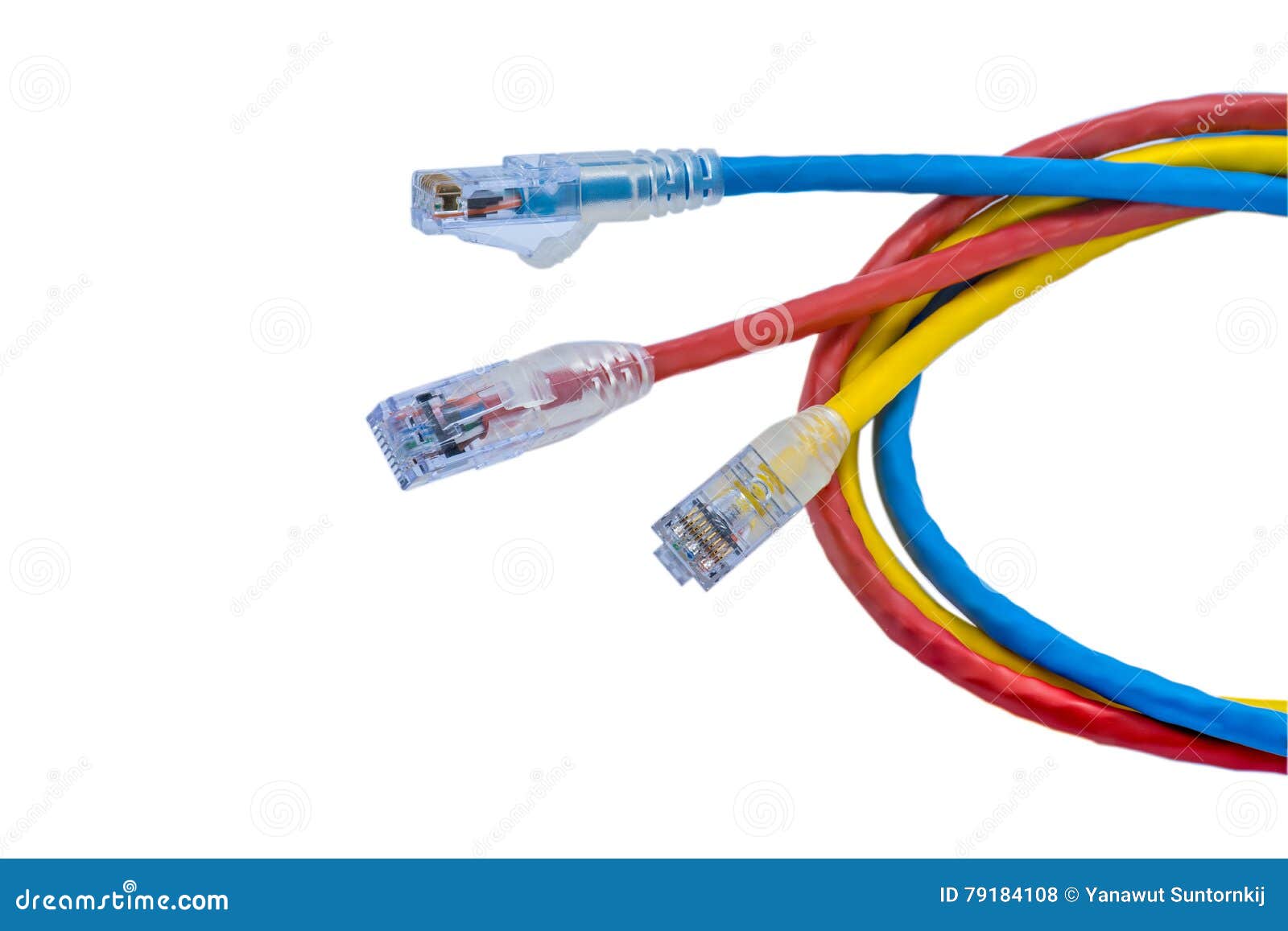 UTP cables patch cord stock photo. Image of line, rj45 - 79184108
