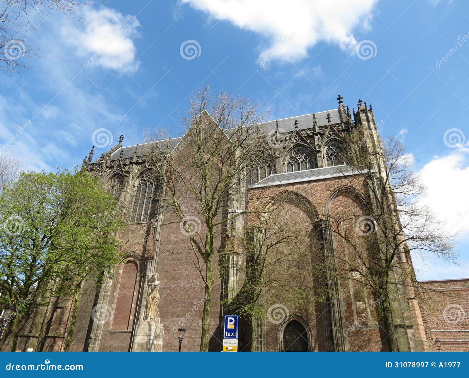 Utrecht cathedral stock image. Image of gothic, landmark - 31078997
