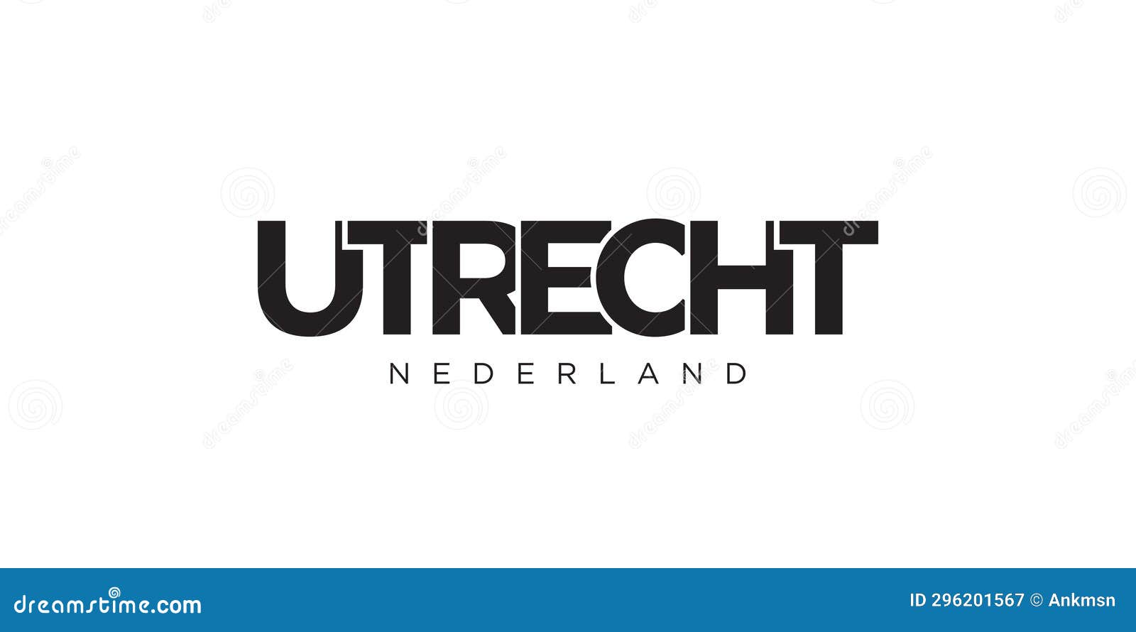 Utrecht in the Netherlands Emblem. the Design Features a Geometric ...