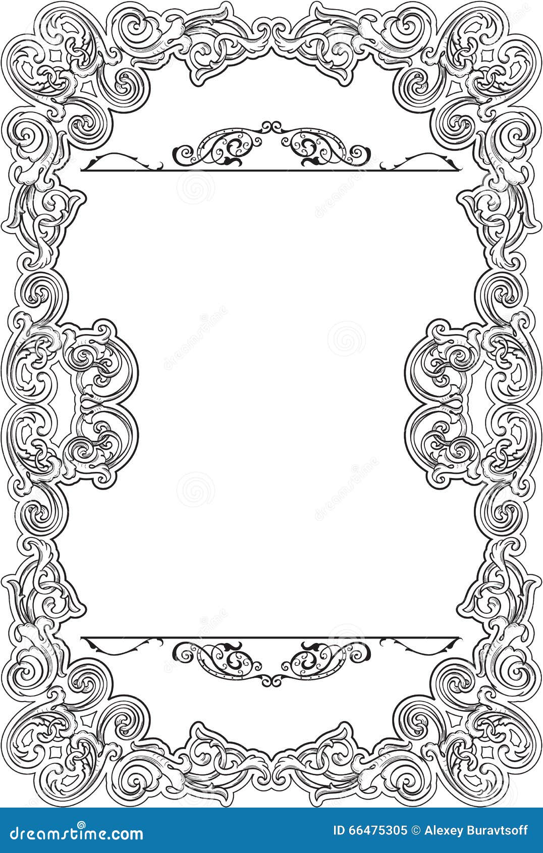 Utsmyckad retro fin ram vektor illustrationer. Illustration av modell ...