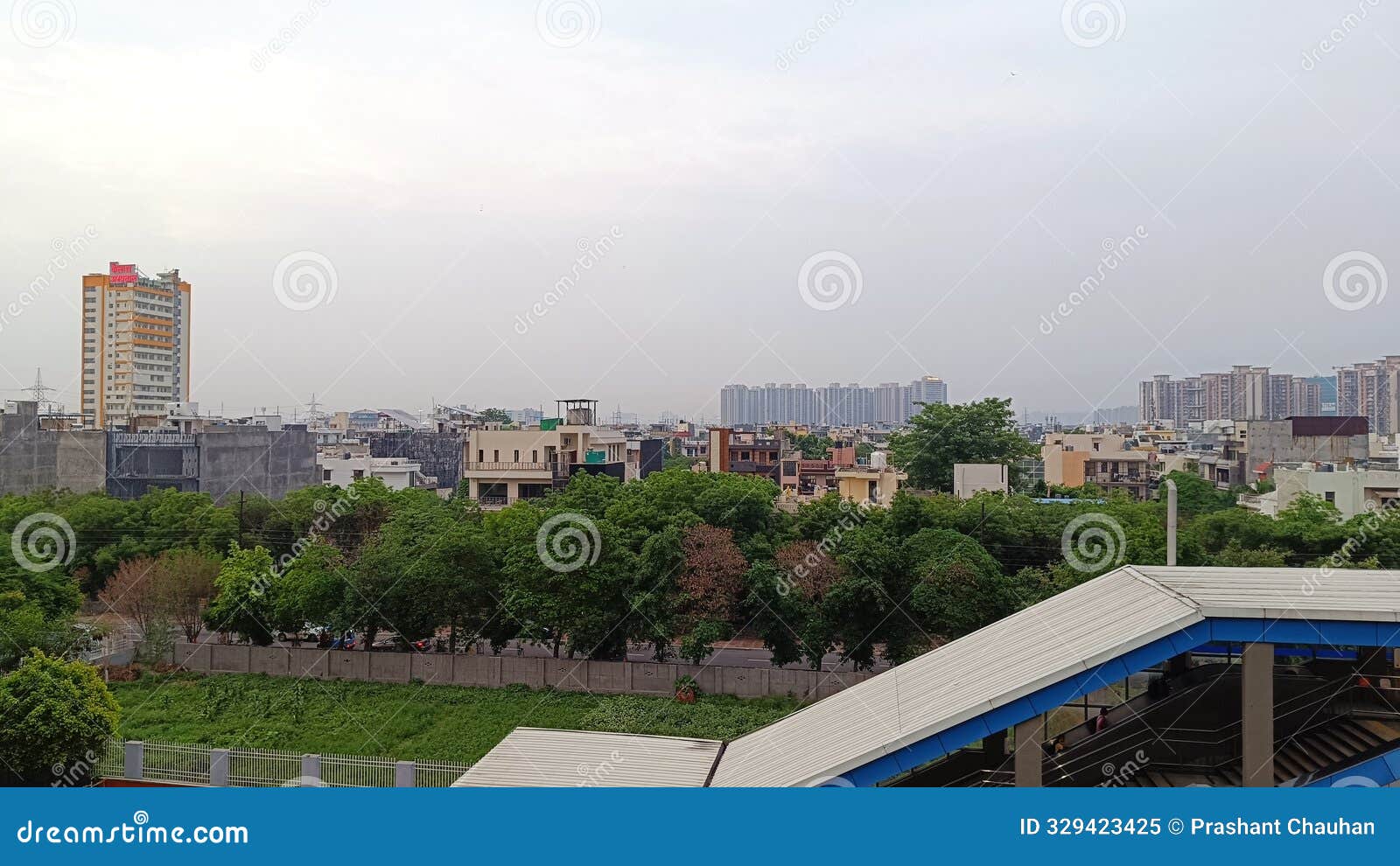 Utter Pardesh , India - City Top View , a Picture of Noida City Top ...