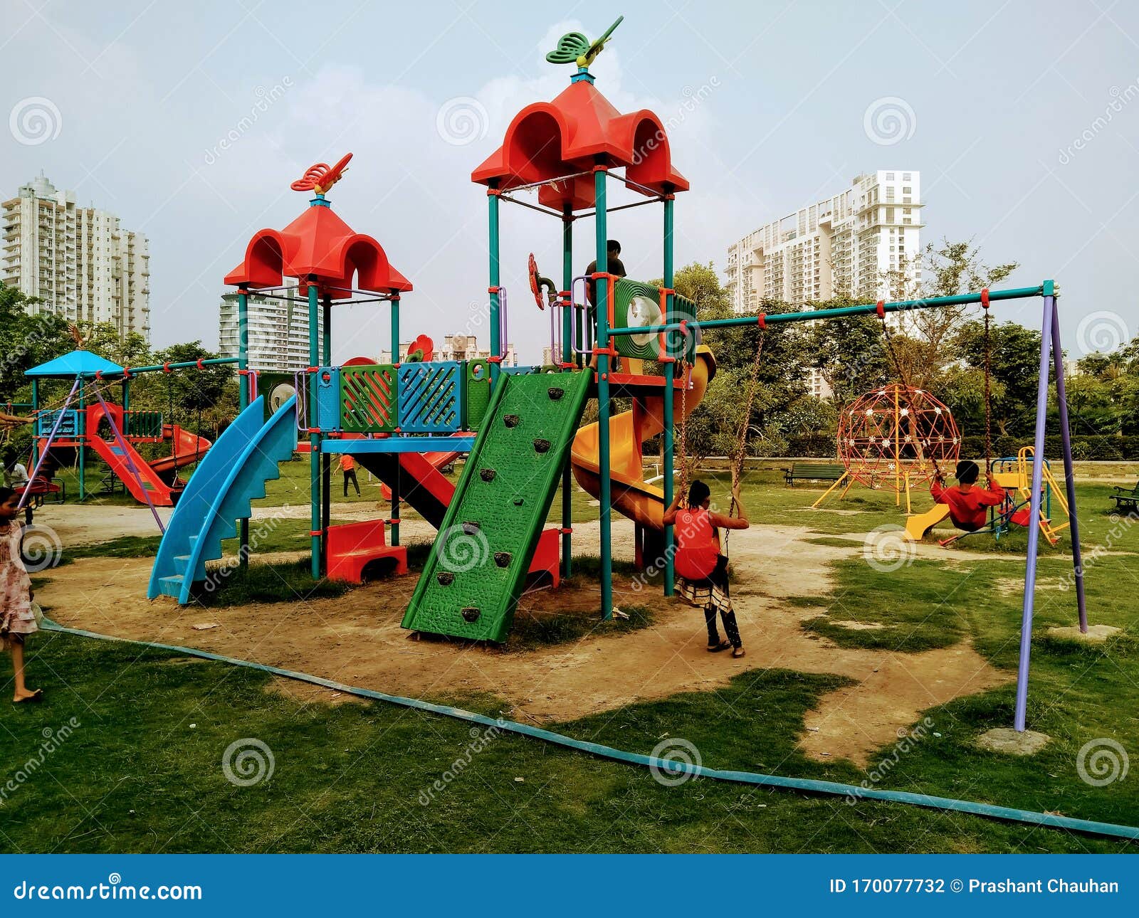 Utter Pardesh / India - Playground , a Picture of Children Playground ...