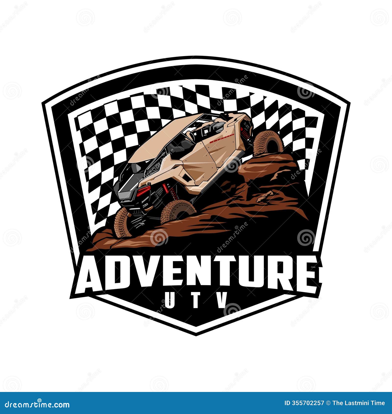 Utv Adventure Logo Design Icon Vector Stock Illustration - Illustration ...