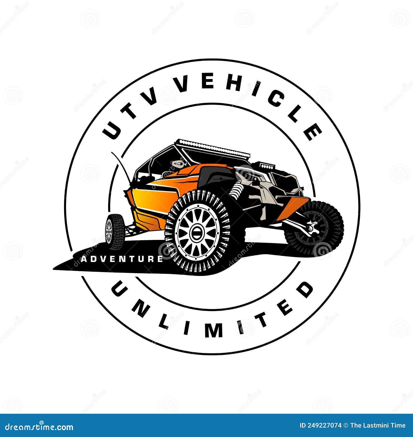 Utv logo design icon stock vector. Illustration of graphic - 249227074