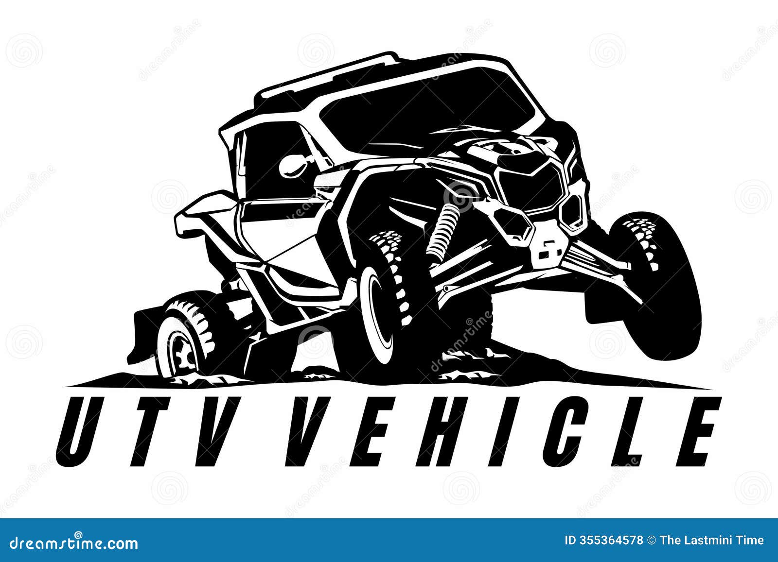 Utv Logo Design Icon Vector Stock Vector - Illustration of activity ...