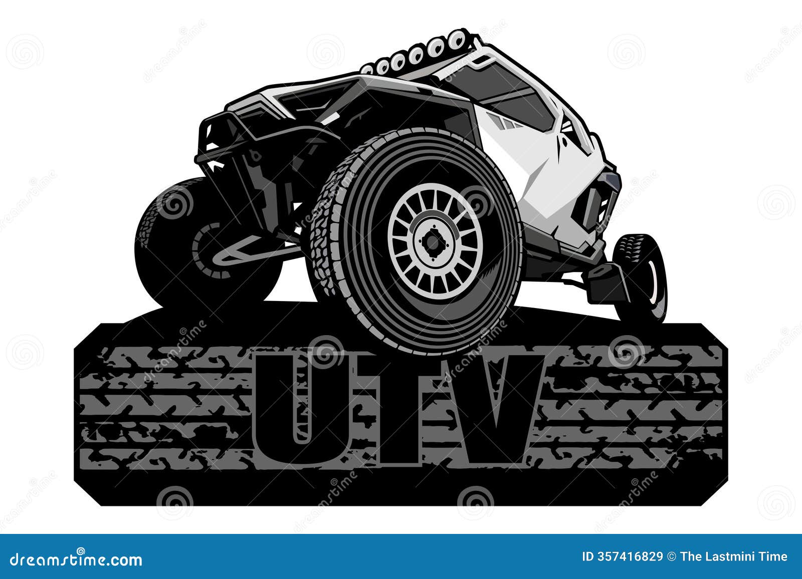 Utv Logo Design Icon Vector Stock Vector - Illustration of activity ...