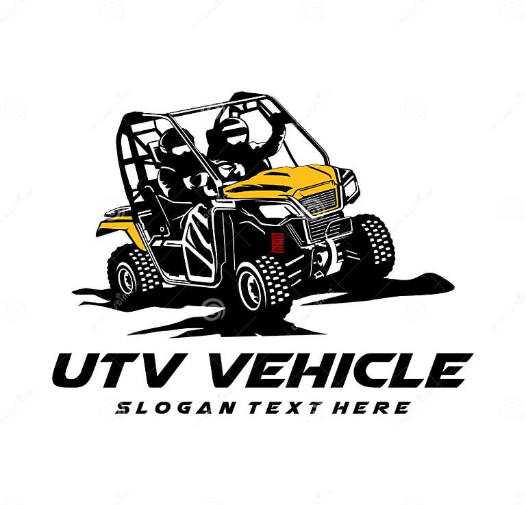 Utv logo design stock vector. Illustration of retro - 229742069