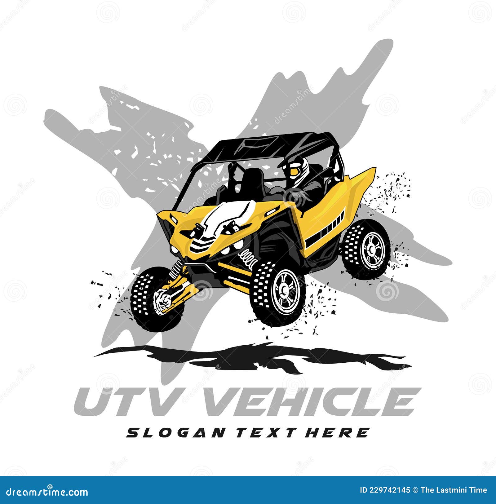 Utv logo design stock vector. Illustration of motorcycle - 229742145