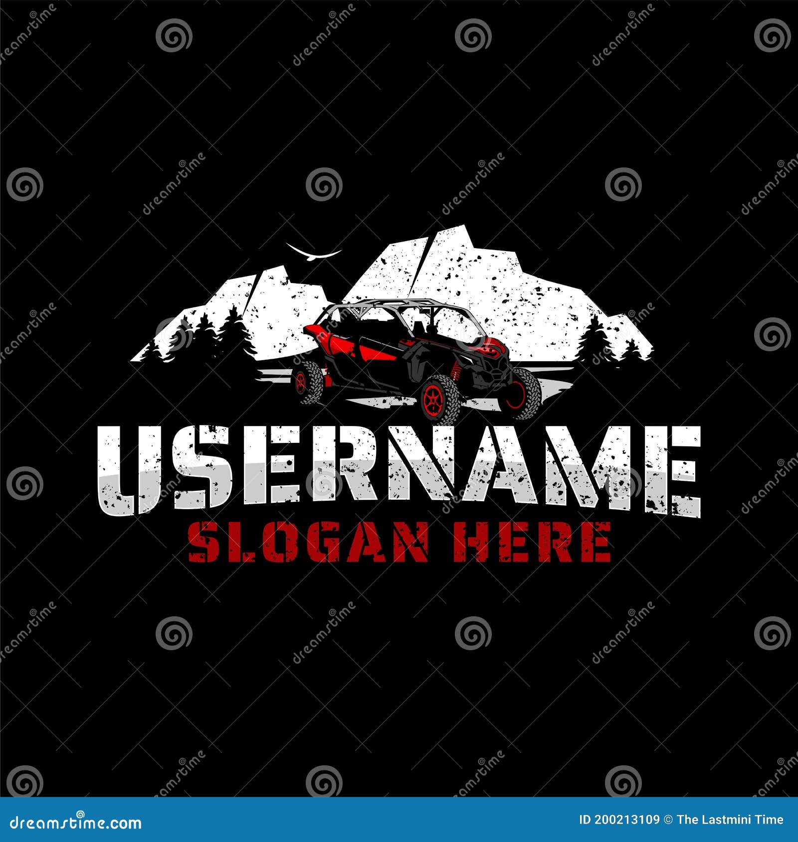 Utv logo design stock vector. Illustration of adventure - 200213109