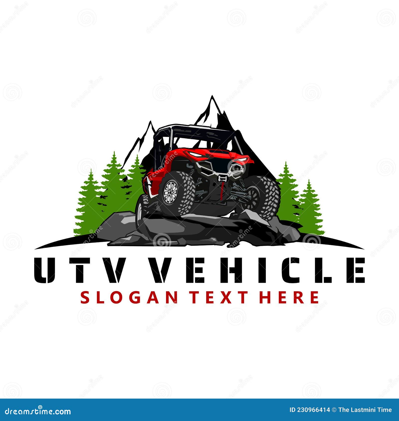 Utv logo design stock vector. Illustration of motorcycle - 230966414