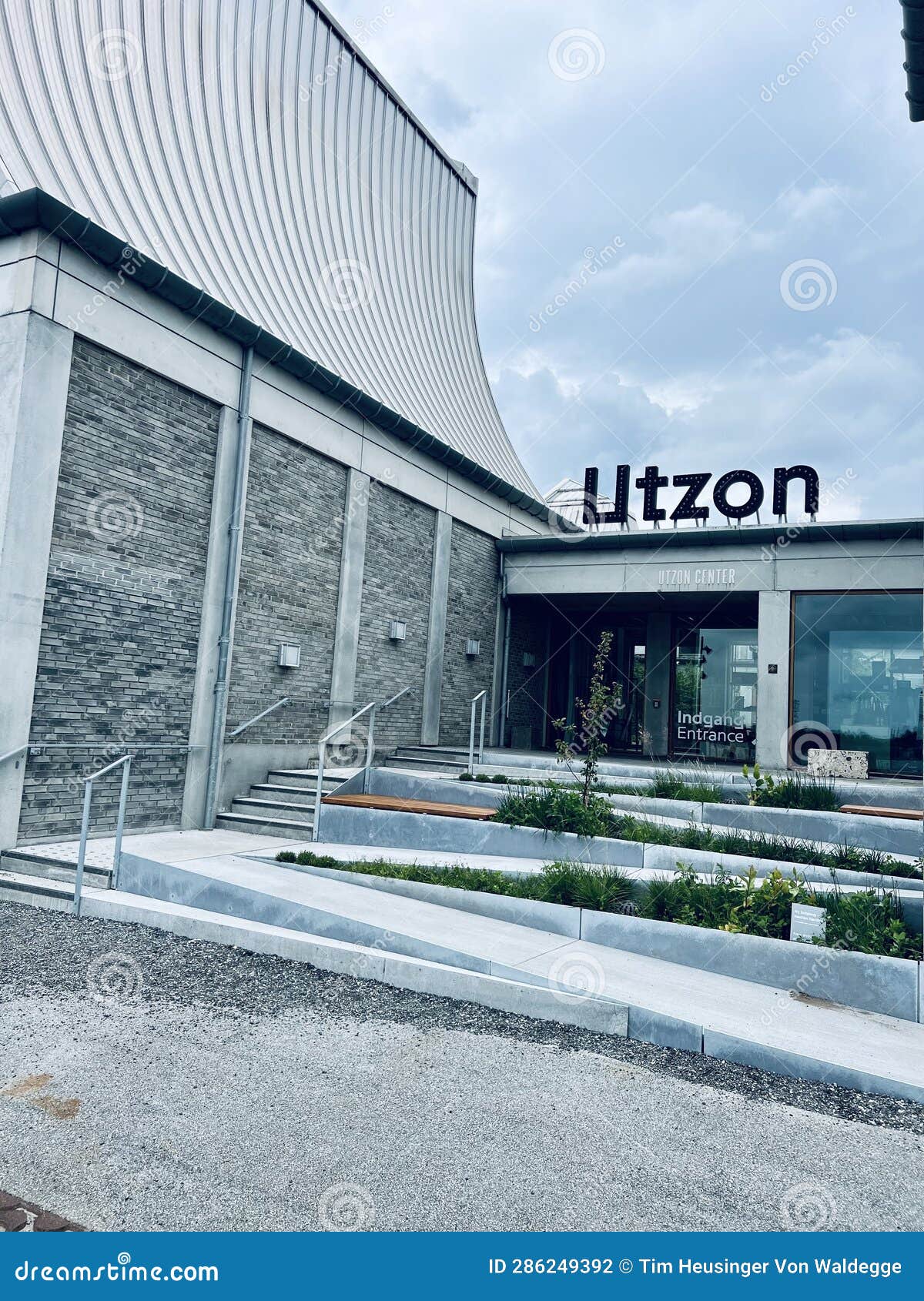 Utzon Center in Aalborg, Denmark Editorial Photography - Image of ...