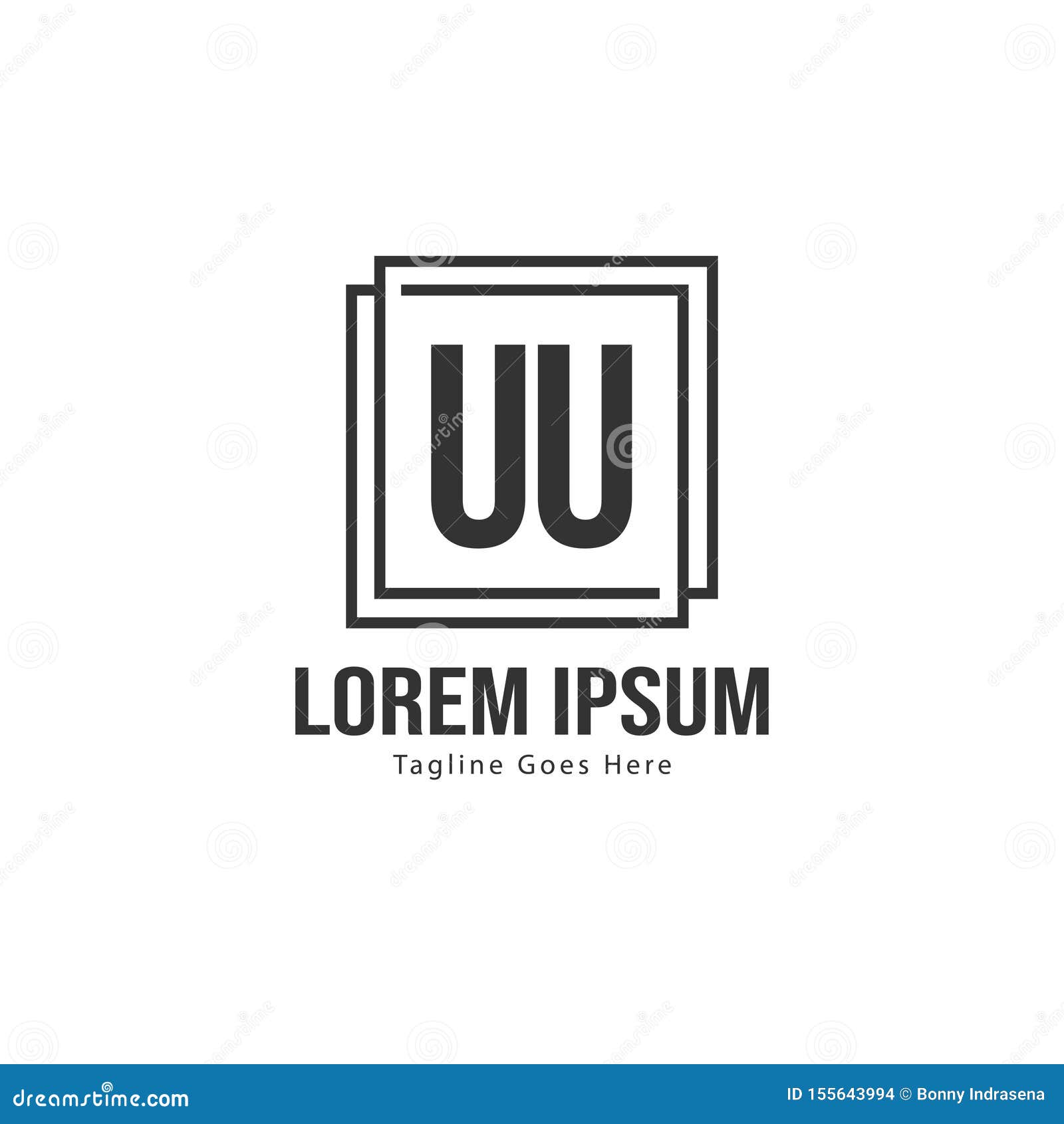 UU Letter Logo Design. Creative Modern UU Letters Icon Illustration ...