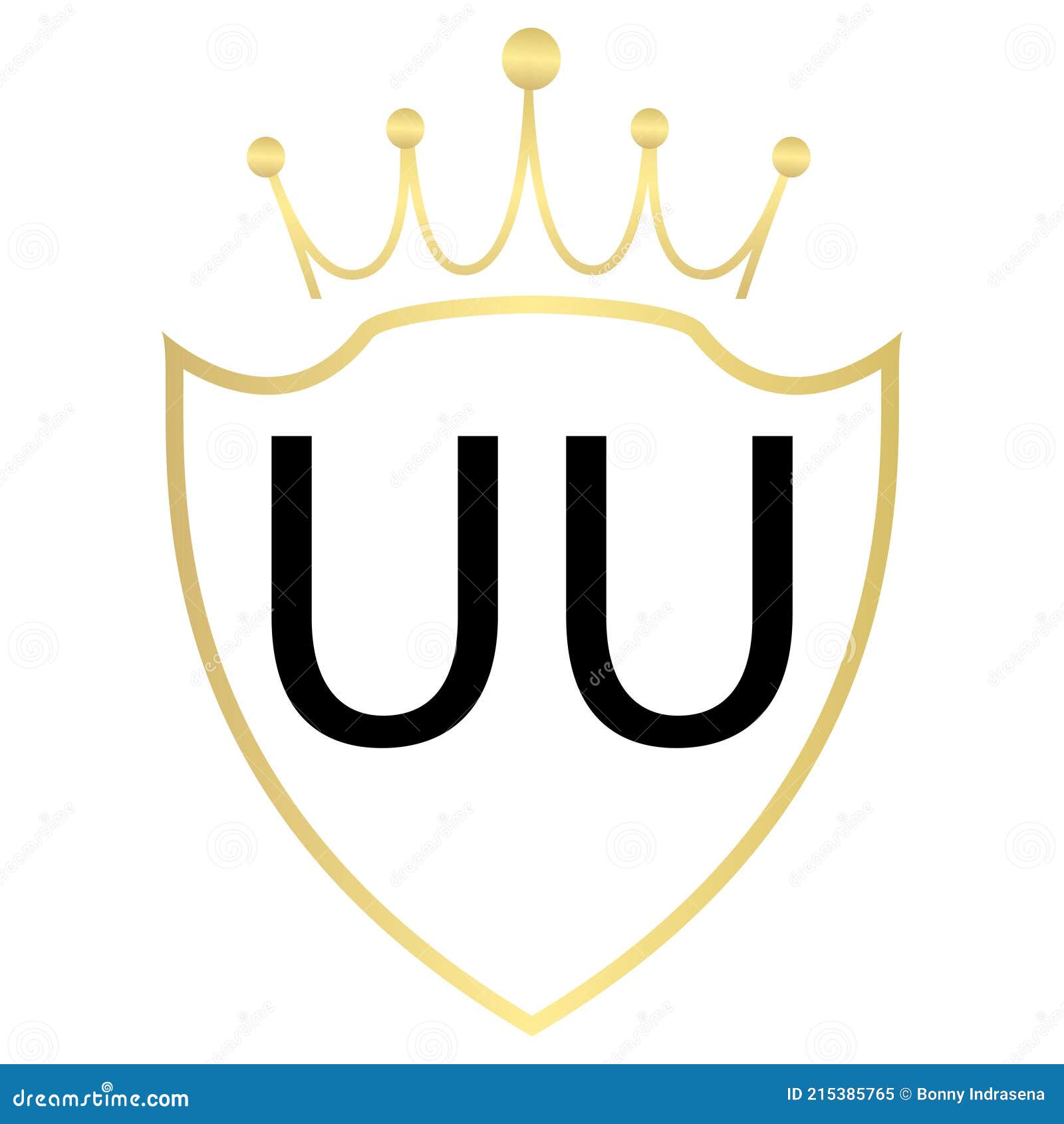 UU Letter Logo Design with Simple Style Stock Illustration ...