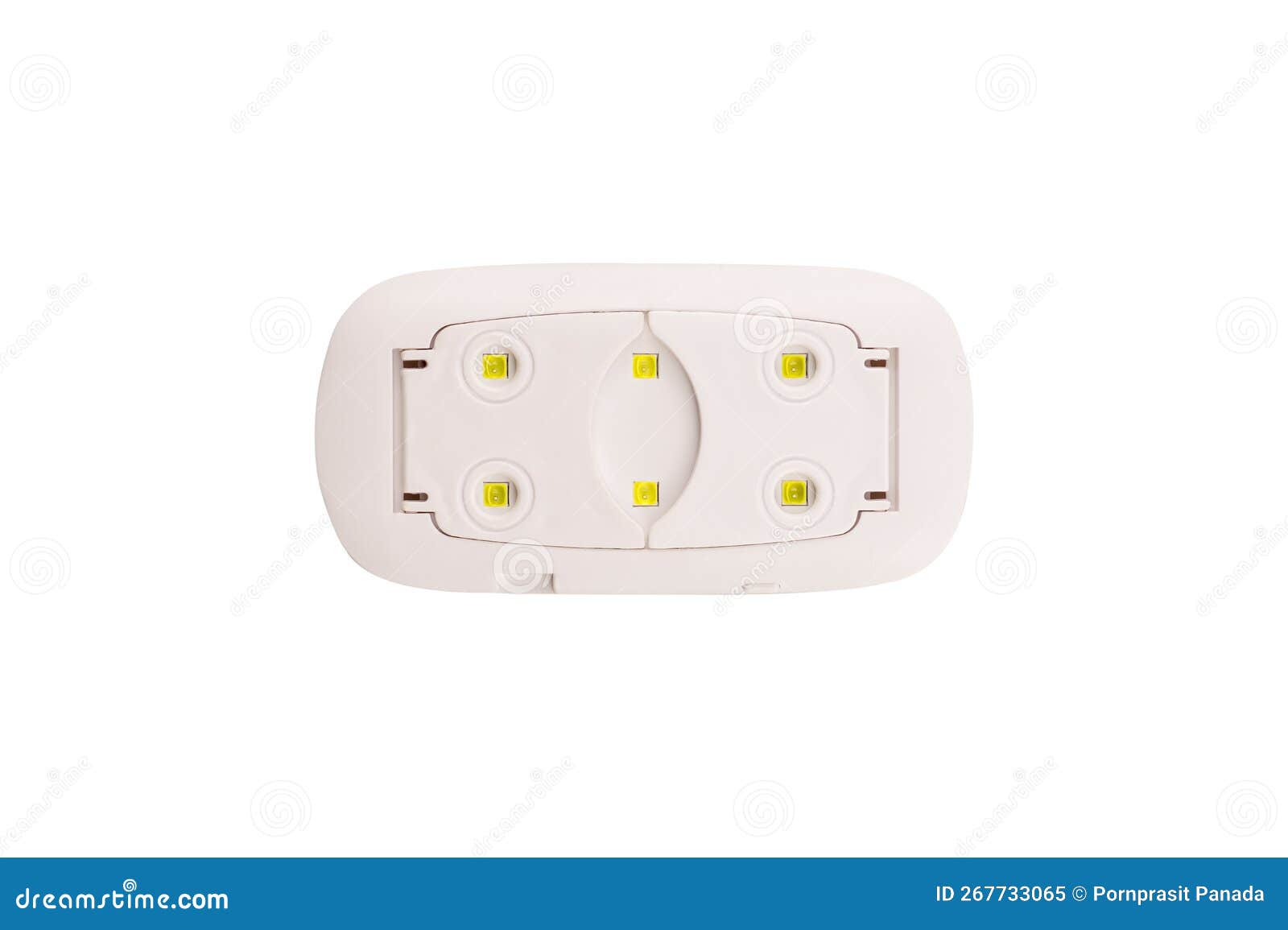 UV Curing Machine Or Dome UV Lamp Isolated On White Background. Royalty ...